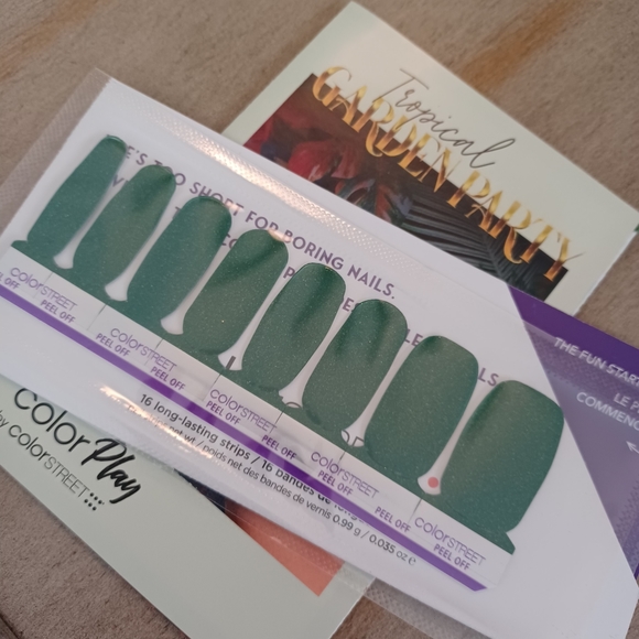 Color Street | Other | Color Street Nail Polish Strips Matcha | Poshmark